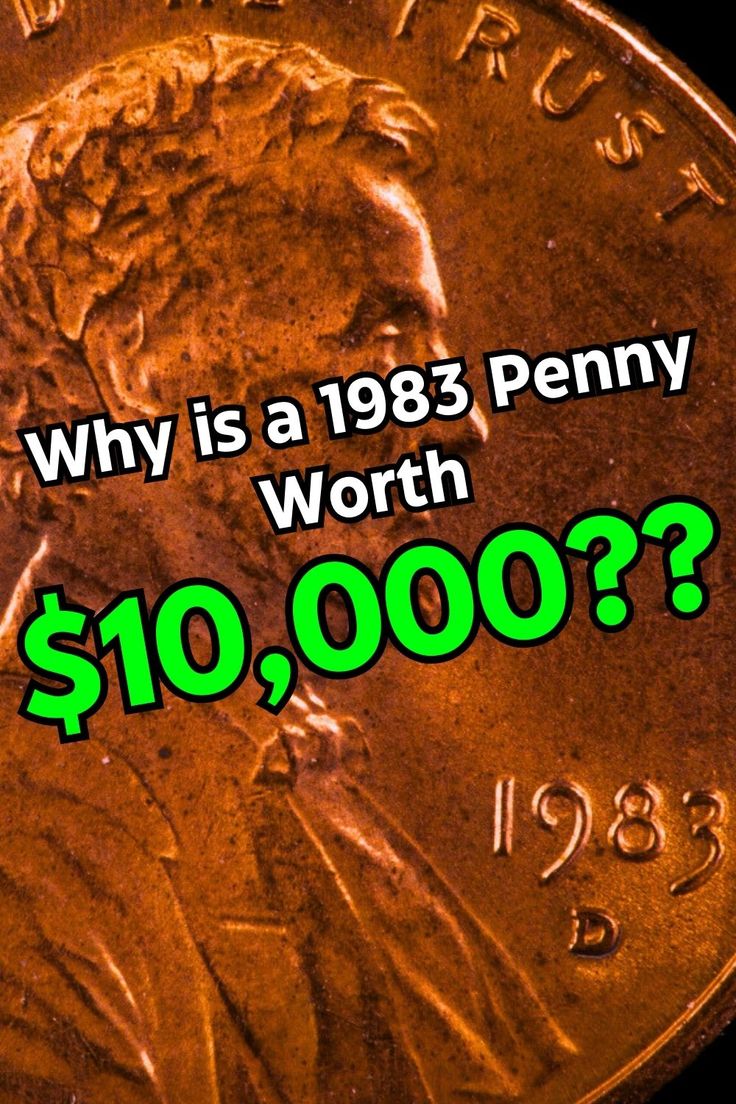 💰 The 1983 Penny That Could Make You Rich: How to Spot a $23,500 Treasure in Your Pocket Change ...
