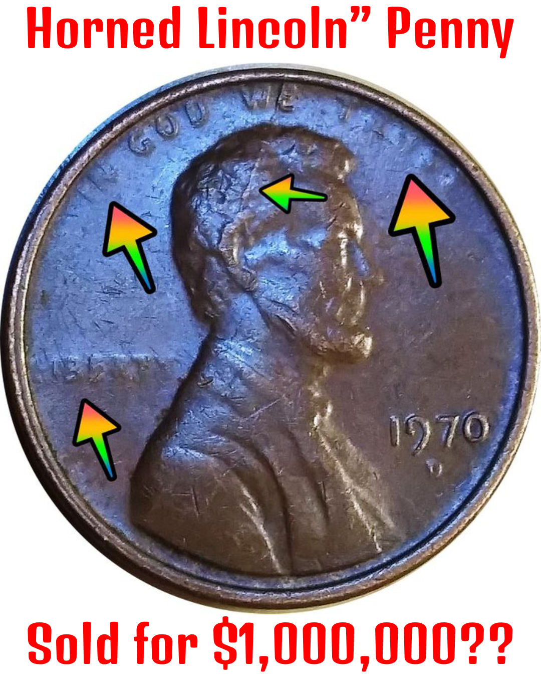 💥 The $1 Million “Horned Lincoln” 1970-D Penny: How a Tiny Mint Error ...