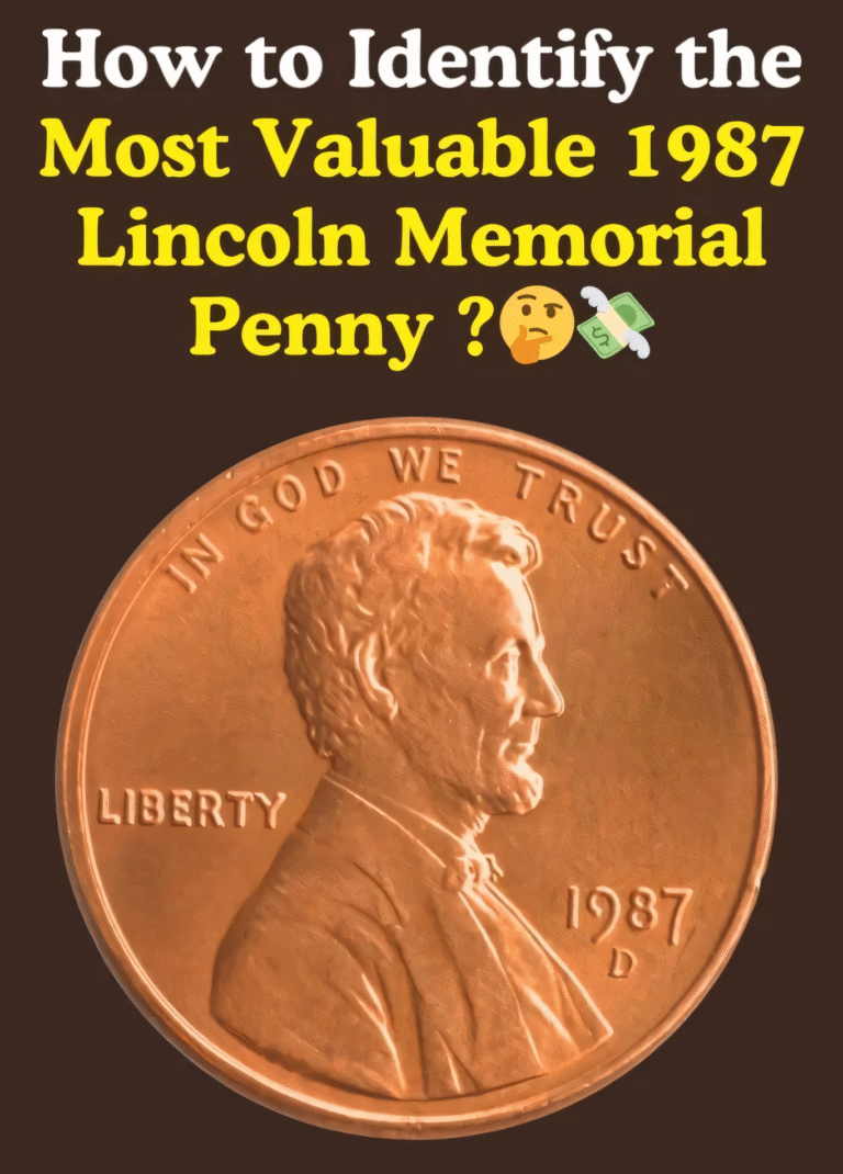 💥 Is Your 1987 Penny Worth $1.5 Million? Rare Error Alert for ...